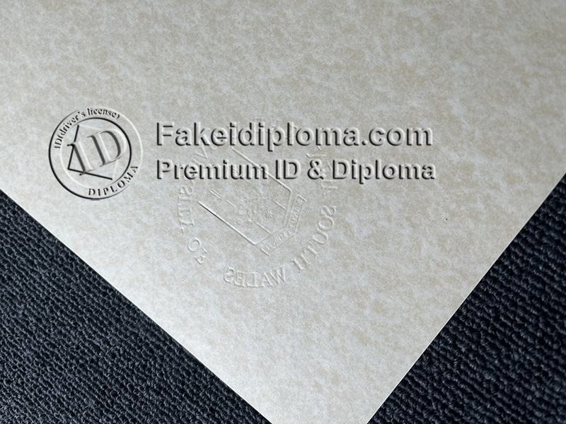 How to make a fake UNSW diploma look amazing in 5 days?