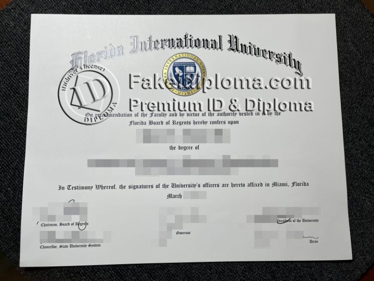 Florida International University diploma, buy a FIU degree