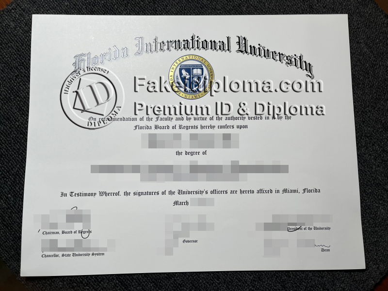 Florida International University diploma, buy a FIU degree