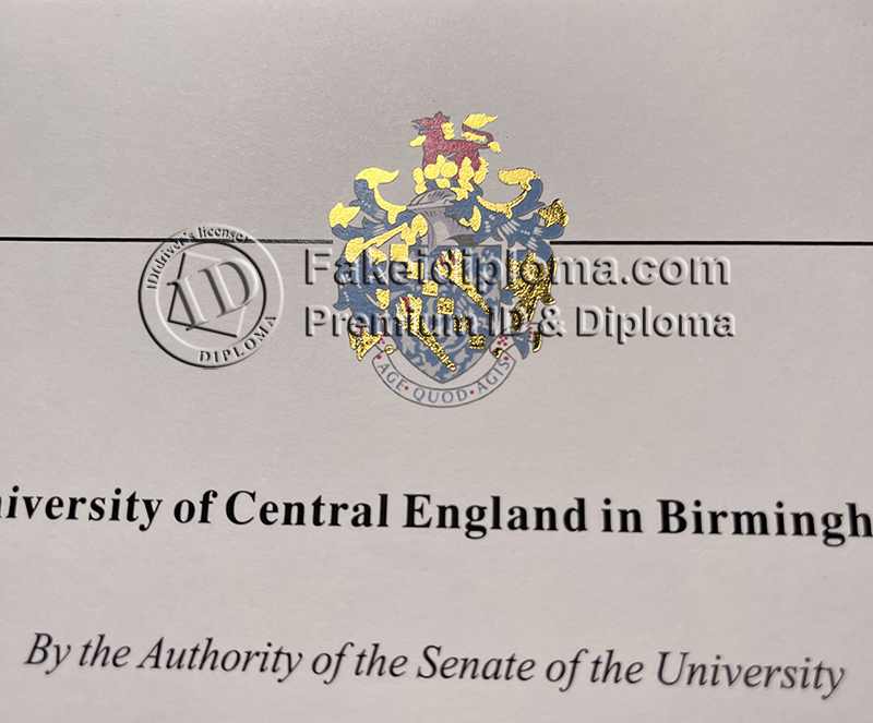 How to make a UCE Birmingham diploma online in Birmingham?