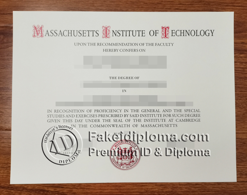 MIT degree sample, buy Massachusetts Institute of Technology diploma