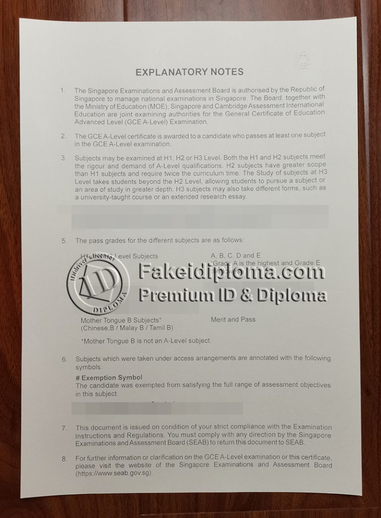 How long to buy a GCE advanced level certificate in the UK?