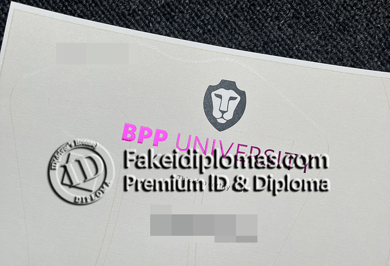 Buy a fake BPP University diploma Msc Accounting and Finance
