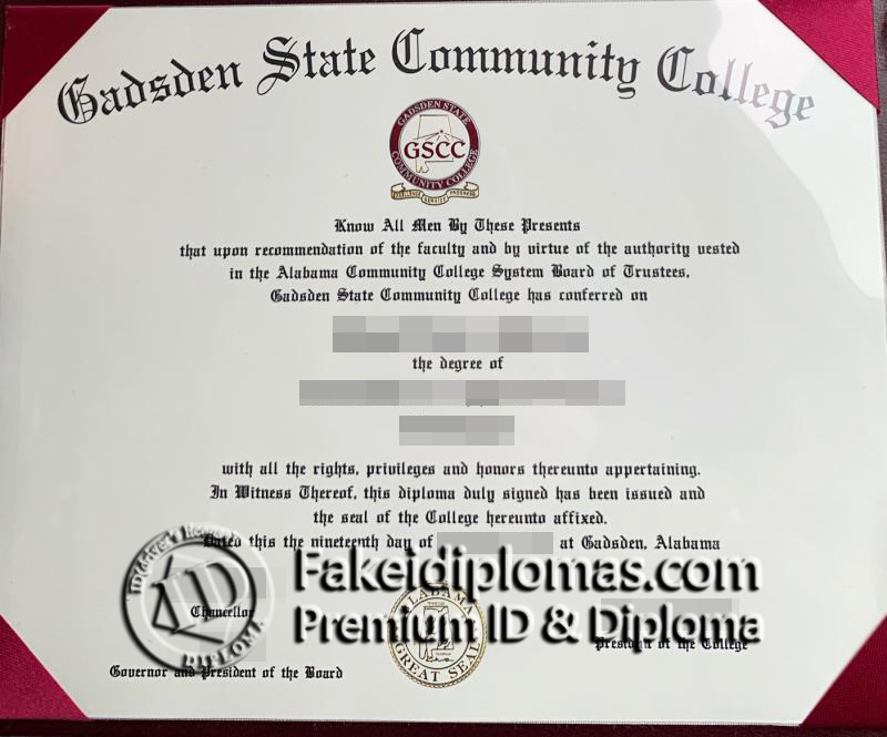Buy a GSCC degree, Gadsden State Community College diplomas