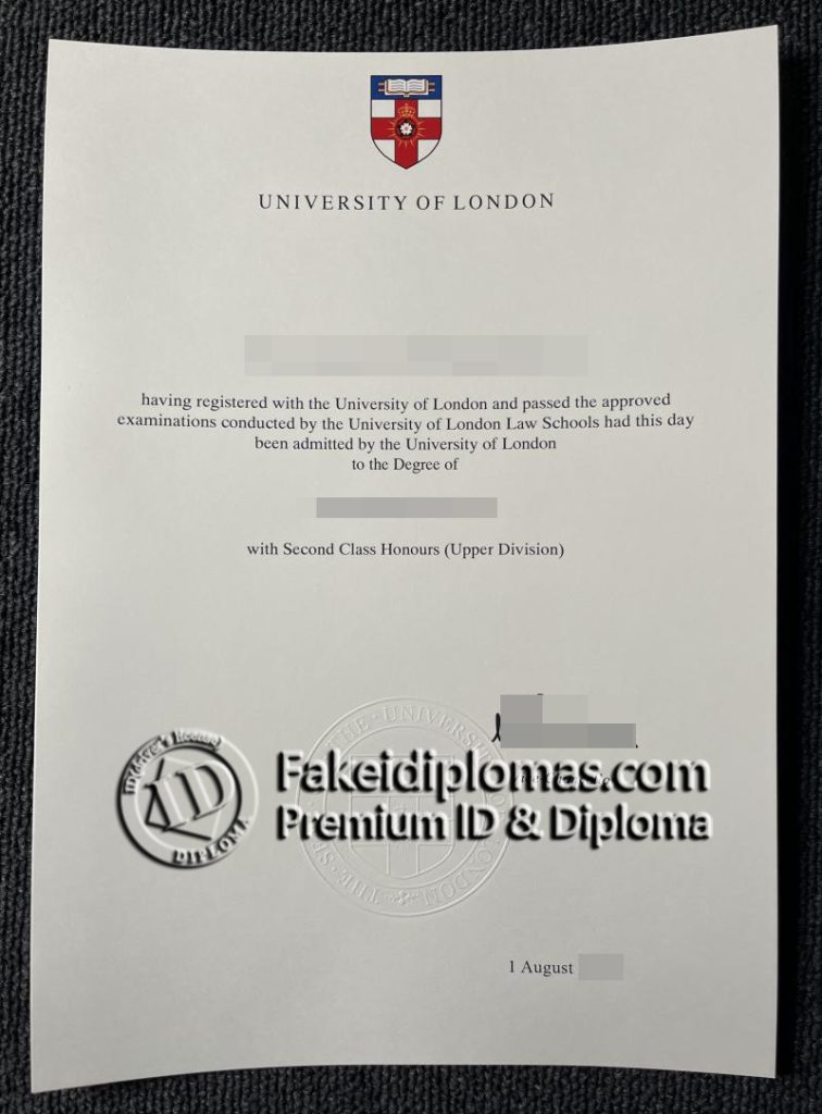 Best place to buy University of London degree certificate