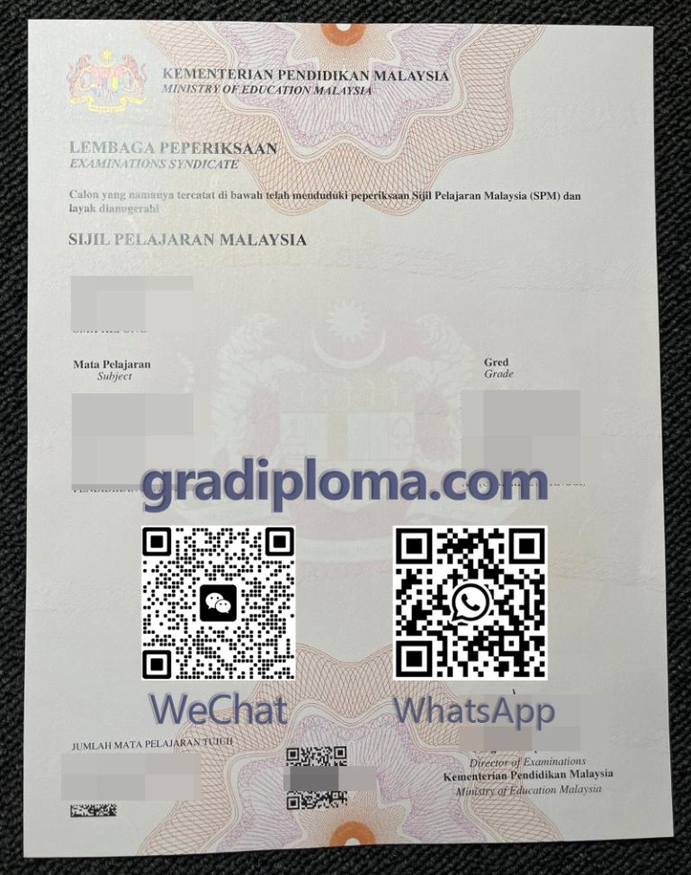 How to purchase a Sijil SPM certificate in Malaysia online?