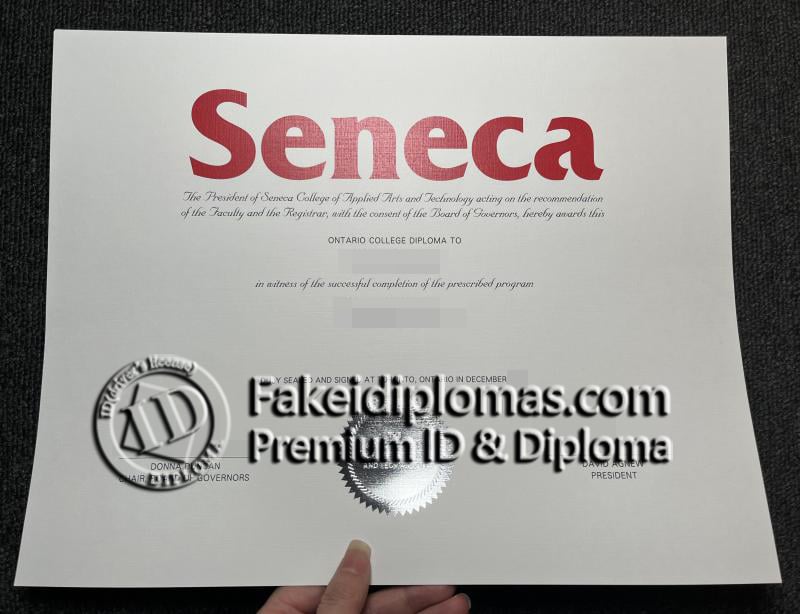 Is it possible to obtain a Seneca College degree in Canada?