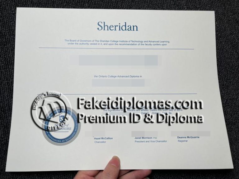 Tips to make Sheridan College diploma certificate in Canada