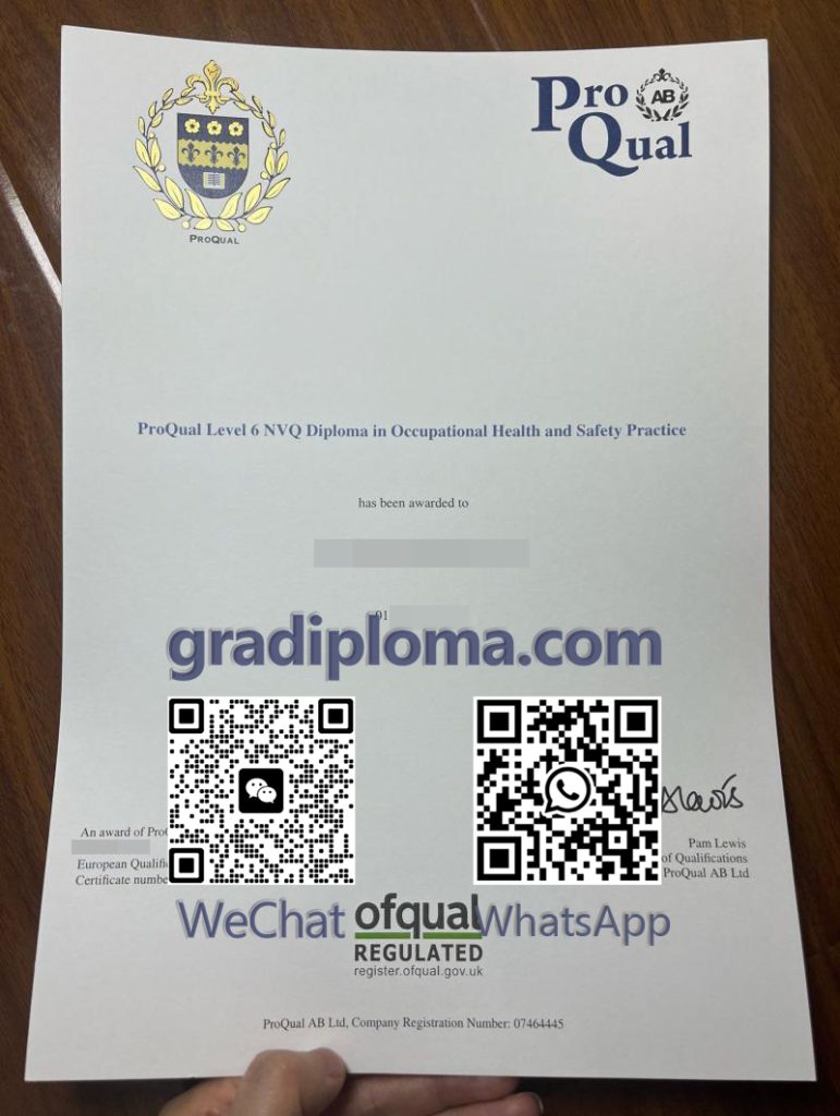 온라인에서 가짜 ProQual 인증서 대체품을 얻는 방법은 무엇입니까?